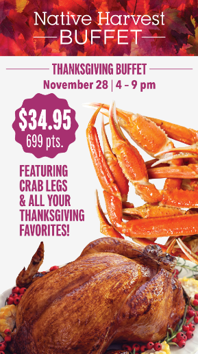 Mohawk Casino | Native Harvest Buffet